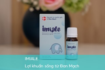 Imiale - Lợi khuẩn sống Bifidobacterium BB-12 từ Đan Mạch